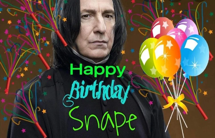 HAPPY BIRTHDAY SEVERUS SNAPE | Fandom