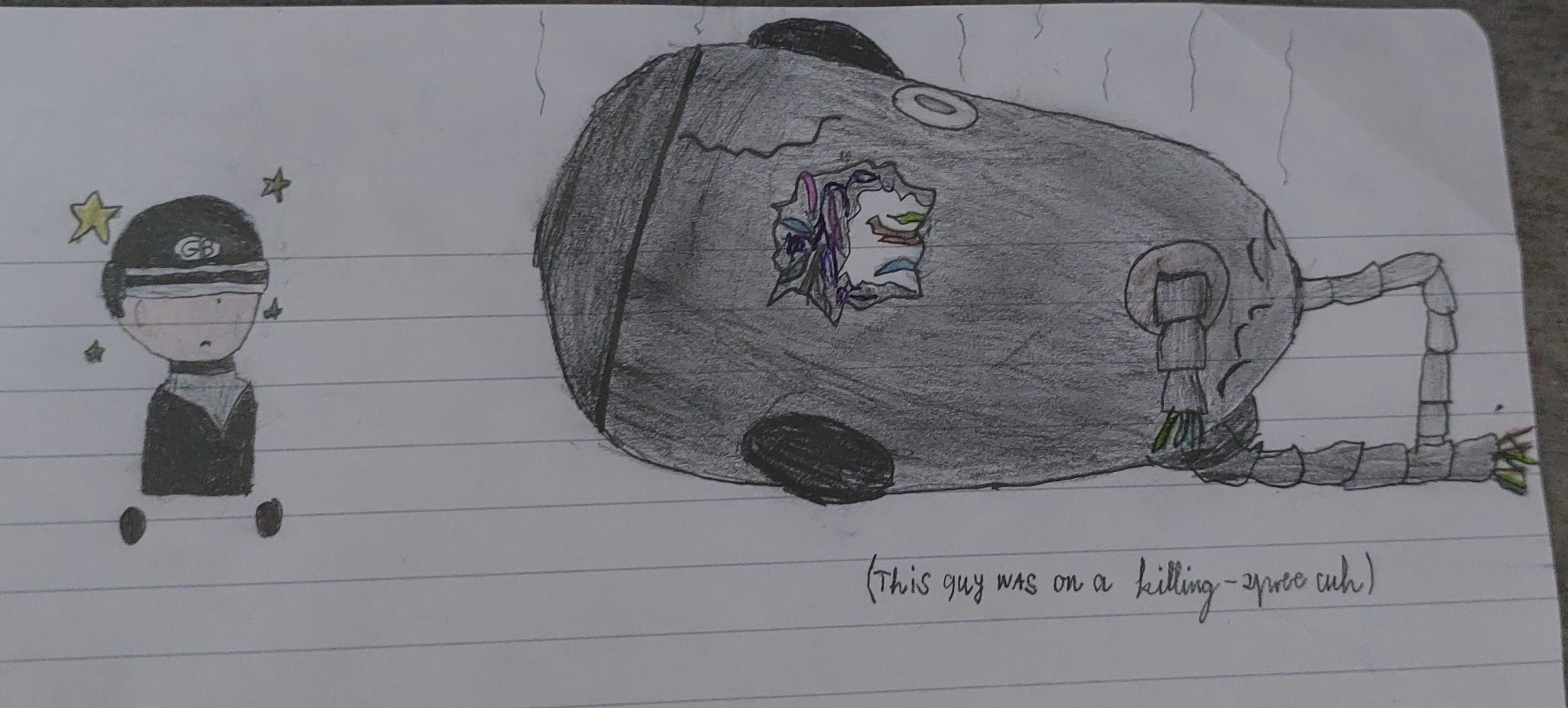 Gazerbeam destroying V.X4 (Fanart by me) | Fandom