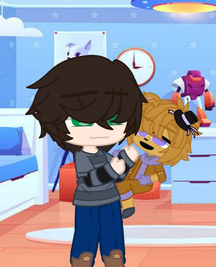 Evan and his beloved Psychic Friend Fredbear | Fandom