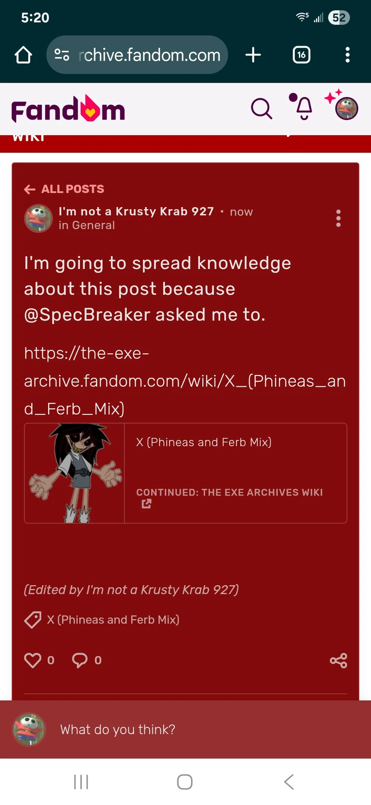 One day left. | Fandom