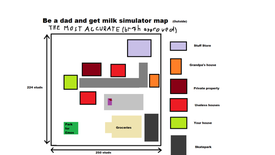 Badges and Endings | Be a dad and get milk simulator Wiki | Fandom