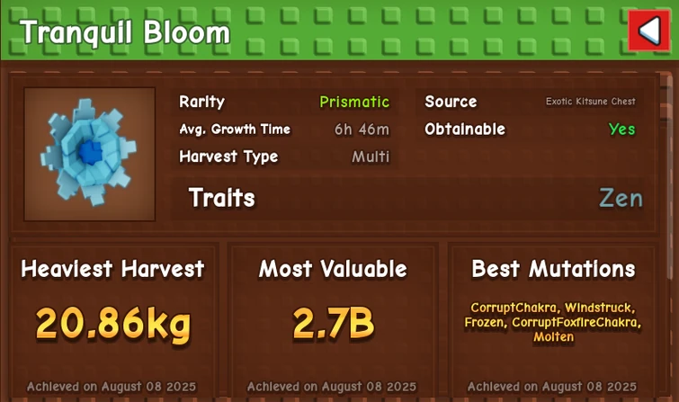 Moonglow Obtainable? | Fandom