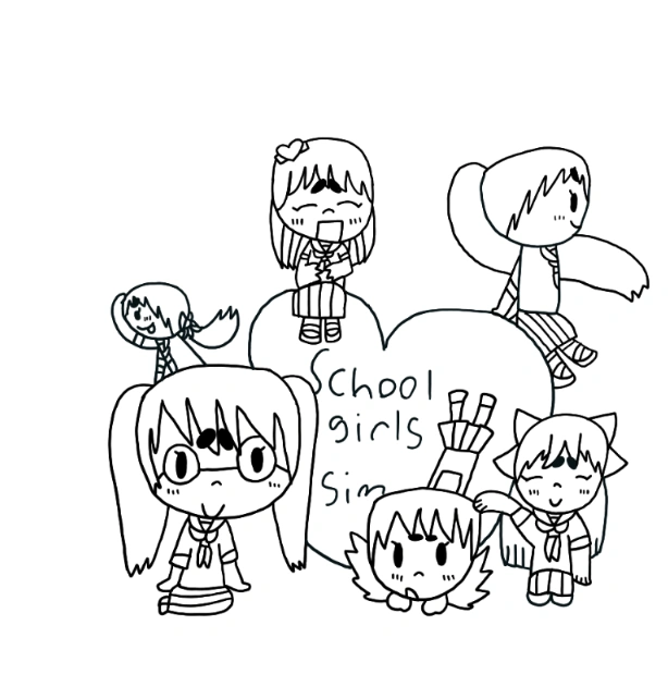School girls simulator fanart! | Fandom