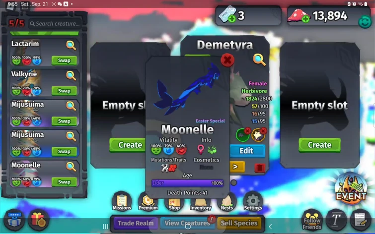 Anyone want a Sapphire Moonelle? | Fandom