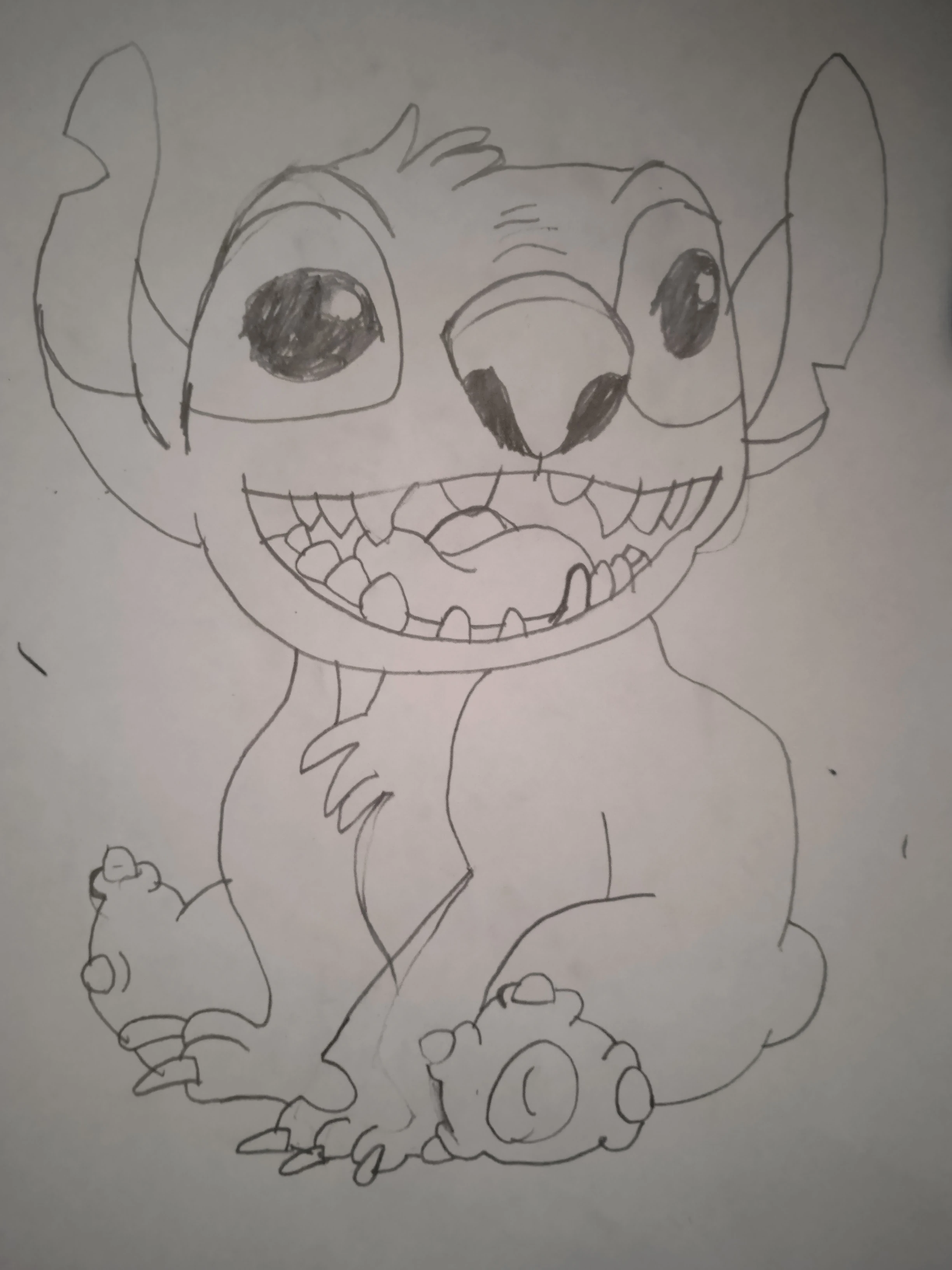 My drawing of Stitch | Fandom