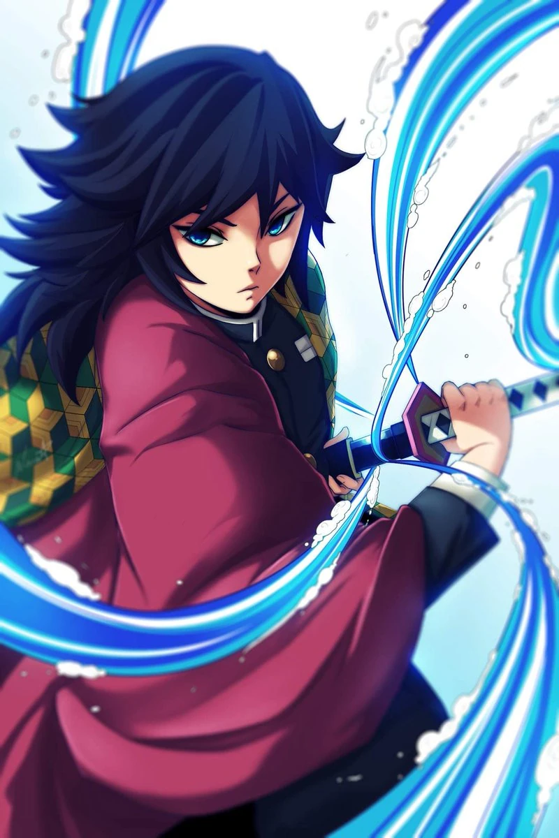 FOUND THIS FANART OF GIYU 🧡💛💚💙💜🤎🖤🤍 | Fandom