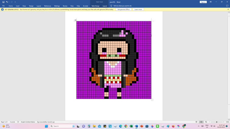 Some old pixel art of Nezuko. | Fandom