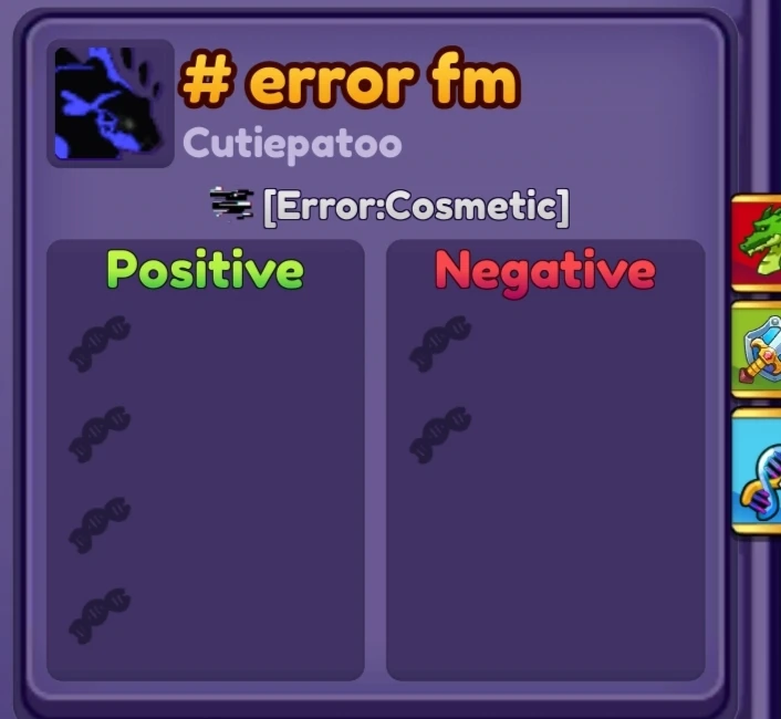 Looking at offers fm error cutie | Fandom