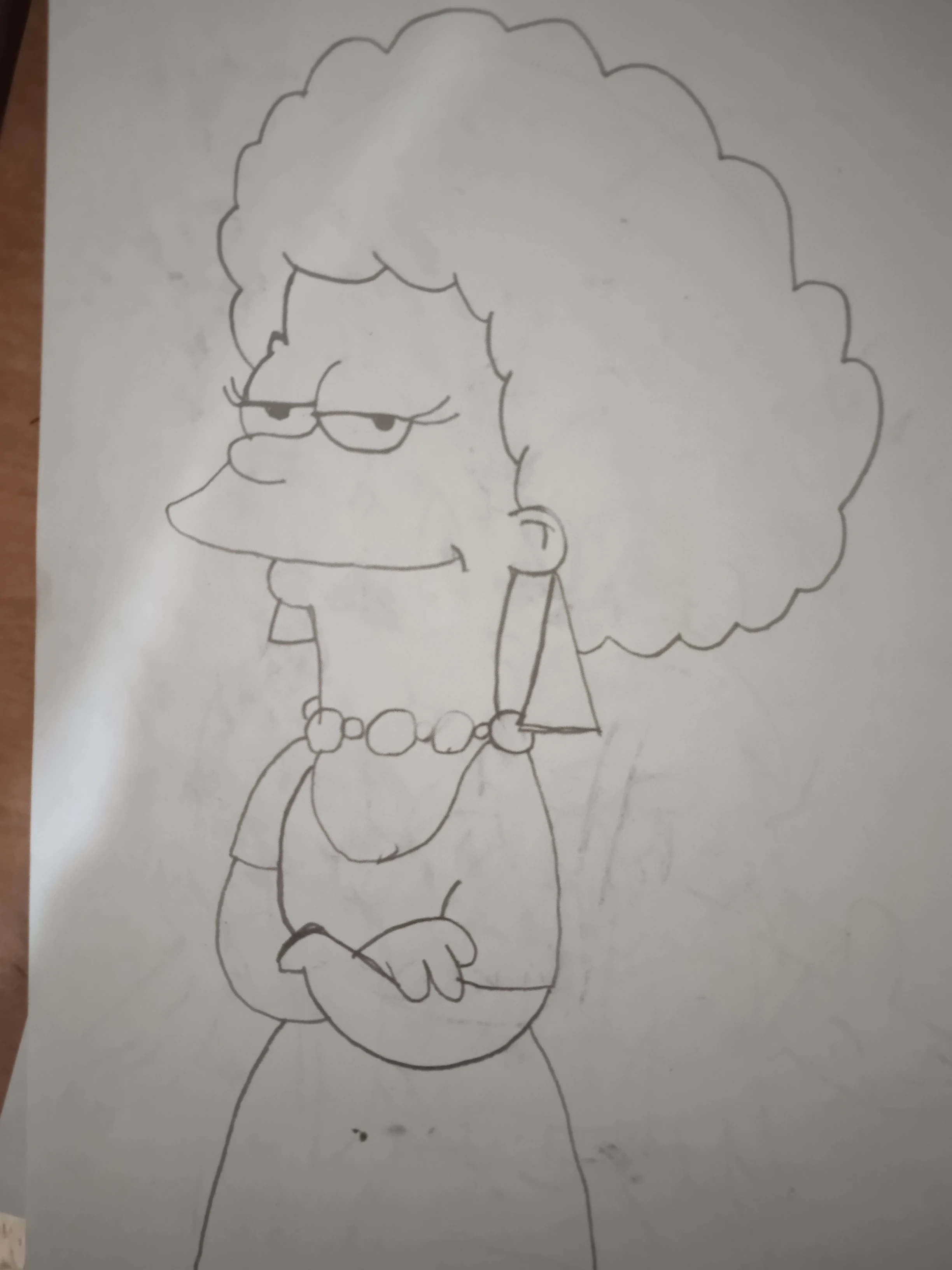 My drawings of Patty and Selma | Fandom