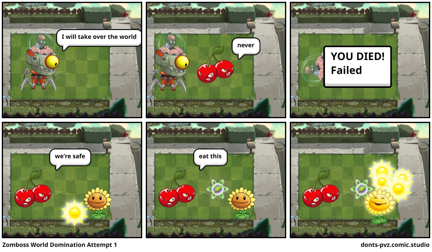 Zomboss World Domination Attempt 1 | Fandom