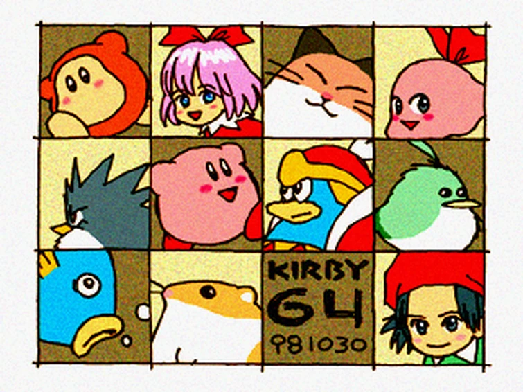 Early Art of Kirby 64: The Crystal Shards | Fandom