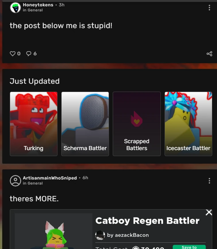 the post below me is stupid! | Fandom