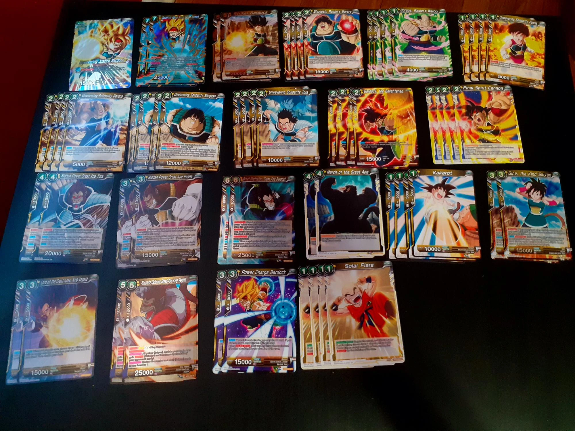 My DBSCG Battle Deck (Updated Before And After) | Fandom