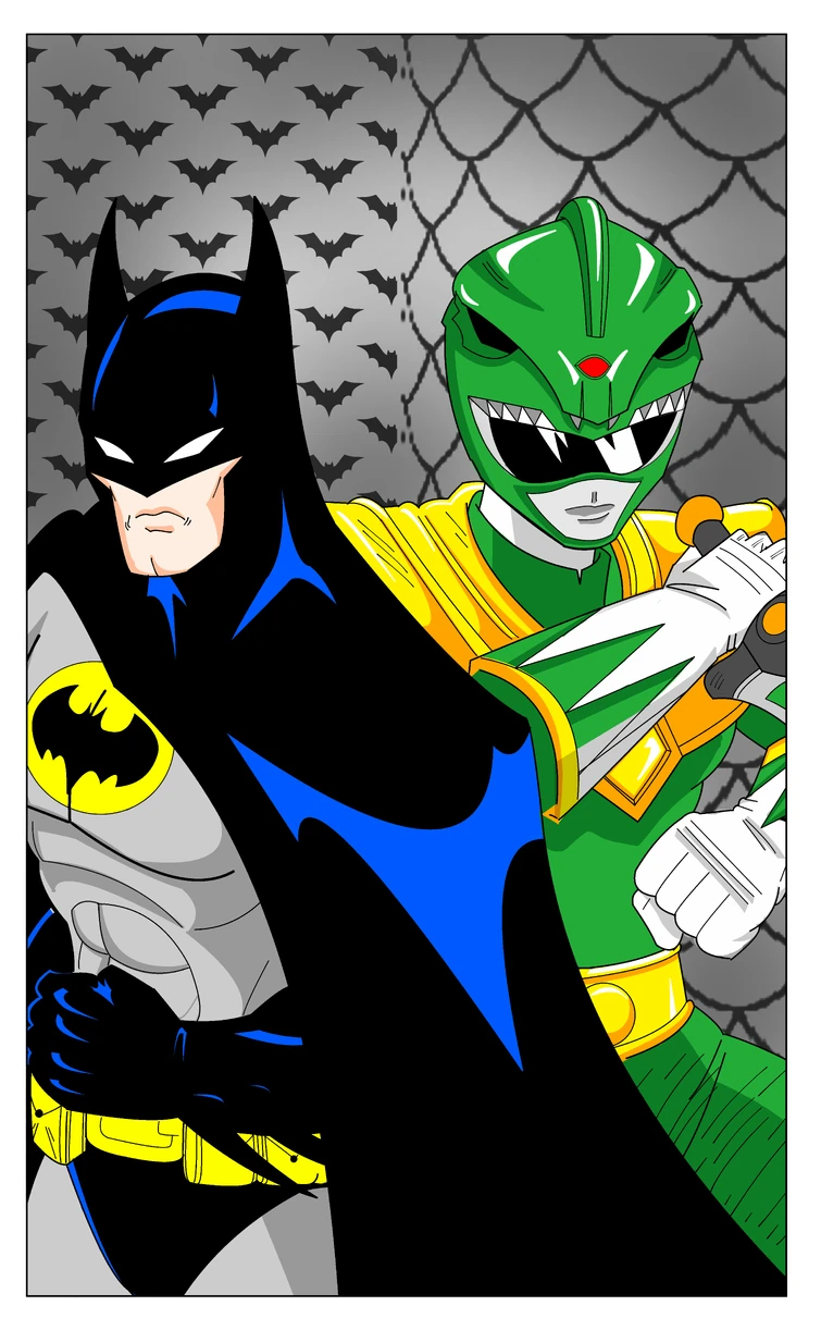 combatants from your #1 most wanted MU meet Batman and Green Ranger ...