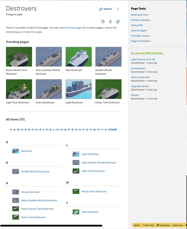 Destroyers category | Fandom