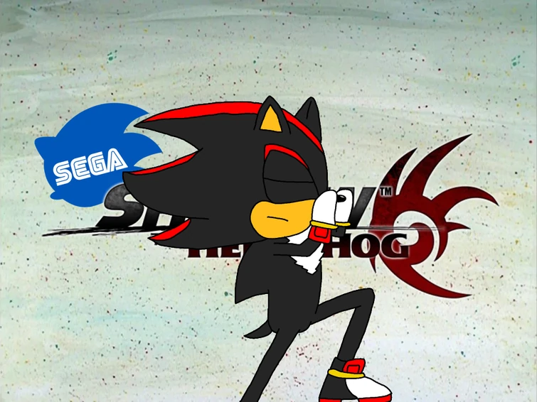 Shadow as SpongeBob!!! Wowsers!!! (redraw + bonus) | Fandom