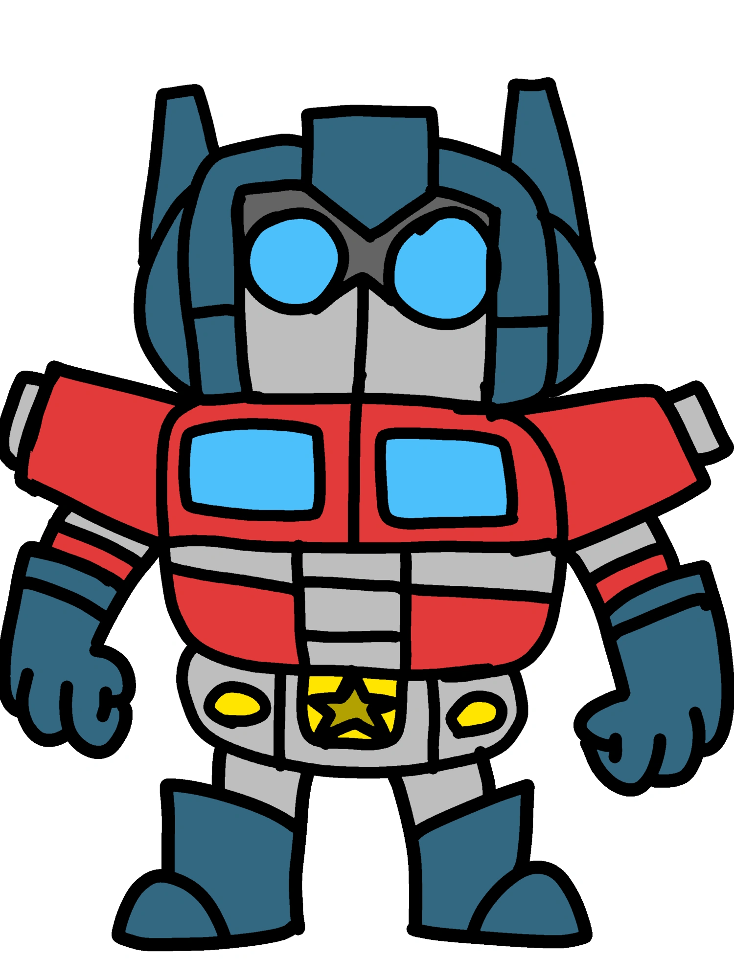 My drawing of Optimus Surge | Fandom