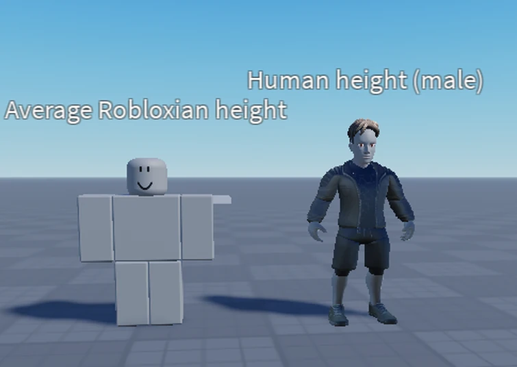 What is the height of an average Robloxian? | Fandom