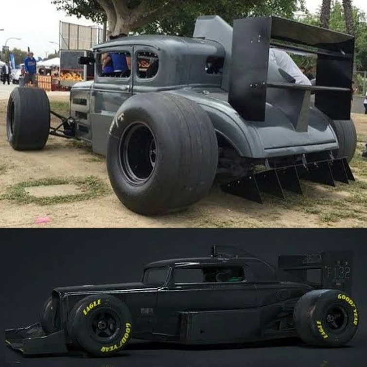Probably the most bizarre hot rod there is | Fandom