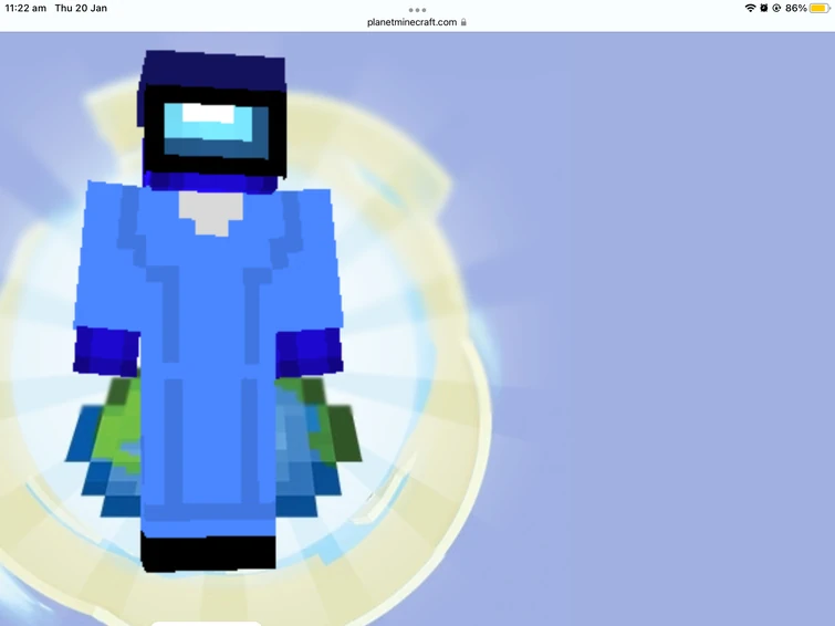 I made my among us avatar into a Minecraft skin | Fandom