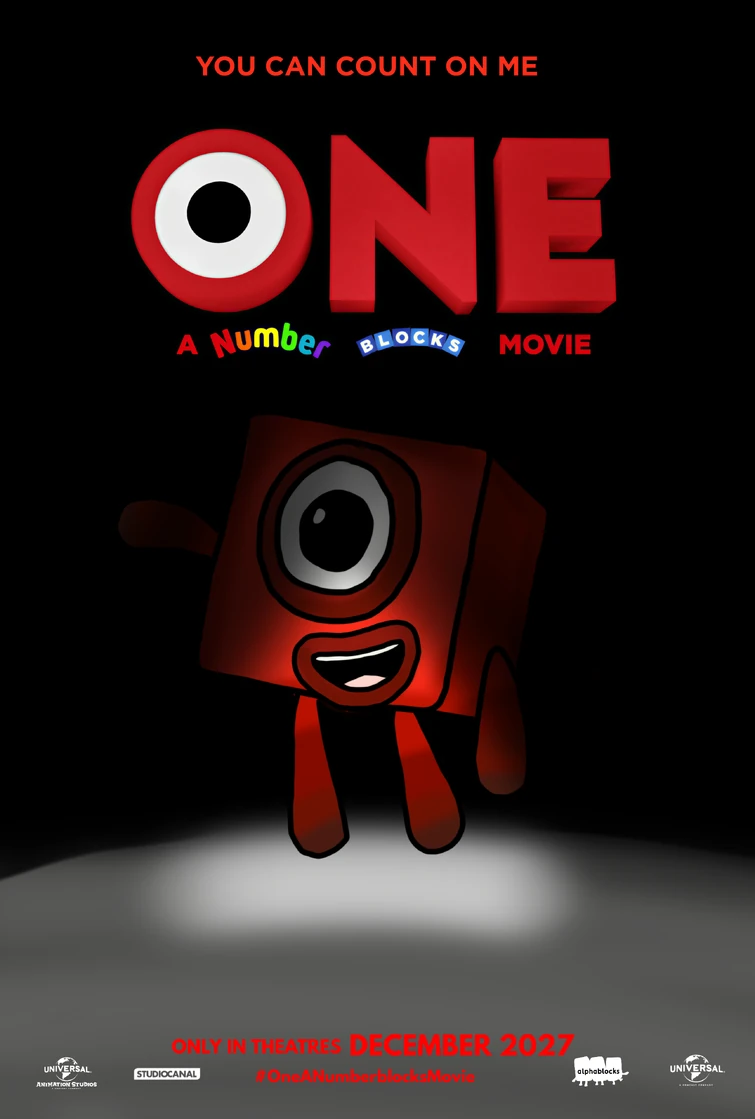 One: A Numberblocks Movie (2027) Teaser Poster | Fandom