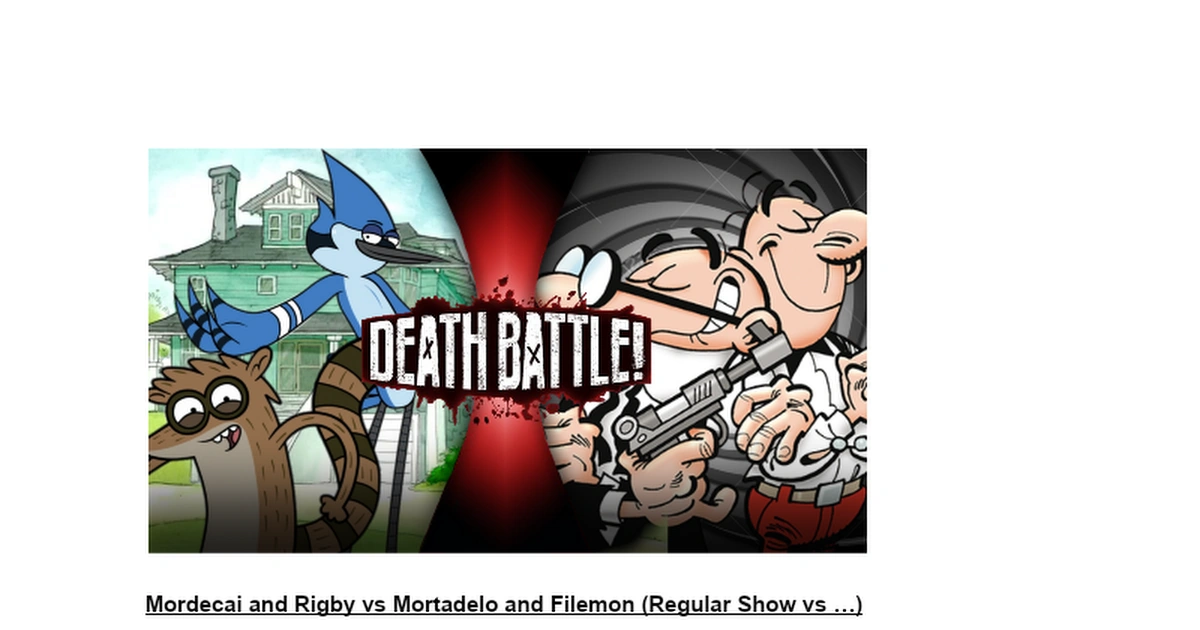 Found this cool Regular Show Fight Script thingy | Fandom