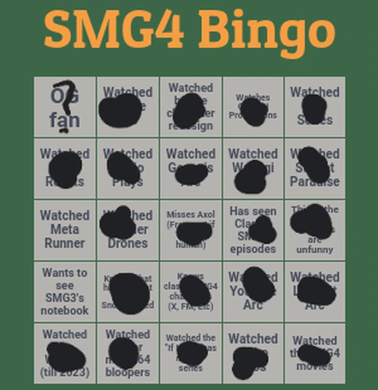 SMG4 Bingo! | Fandom