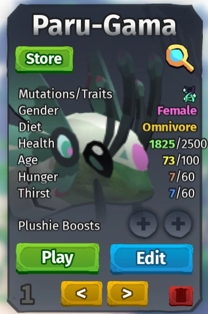 Selling pure glow tail paru | Fandom