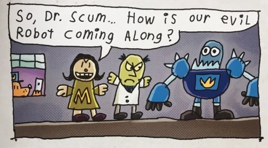 does dr scum have a beard now?!! | Fandom