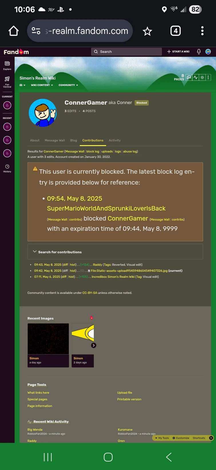 There is a Simon's Realm Wiki posting offical assets | Fandom