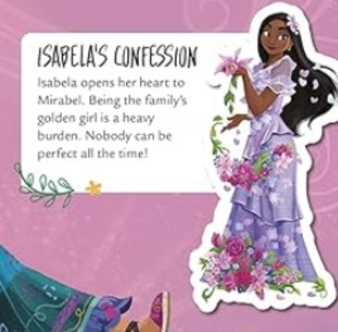 Isabela in a sticker book | Fandom