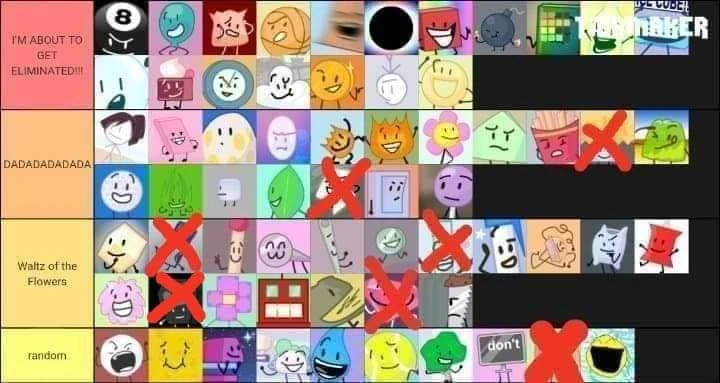 BFB Random Team Voting MY WAY 7! | Fandom