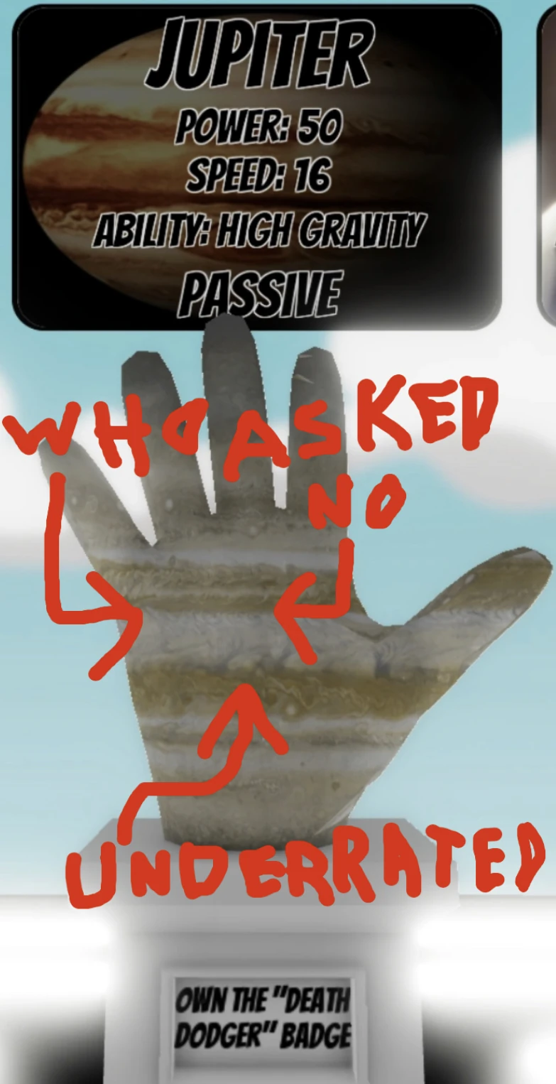 Jupiter Is The Most Underrated (And Forgotten) Glove In Slap Battles ...