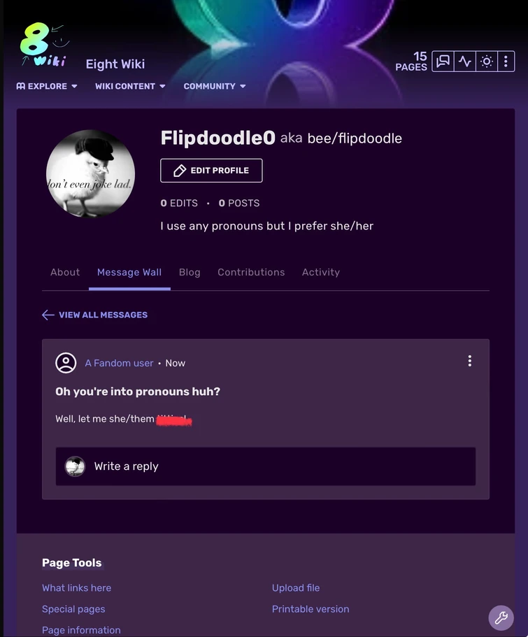 WHO LEFT THIS BRUH😭😭 | Fandom