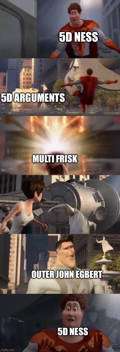 Literally Frisk vs Ness & Ness vs John in a nutshell: | Fandom