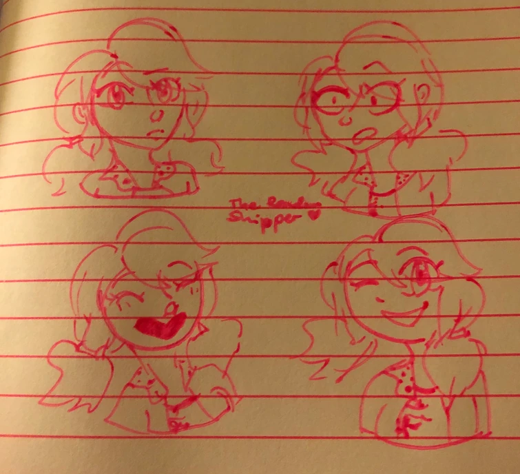 Just practicing expressions ?? Also 3 slots are open for art requests (AKA I'm really bored ...