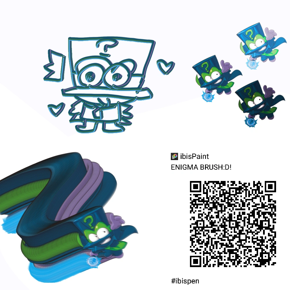 Brush codes IbisPaint superthings : ! | Fandom