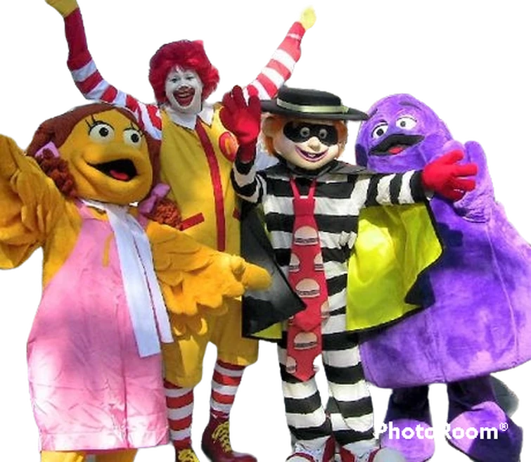 So I've decided to create new designs for the McDonalds characters for ...