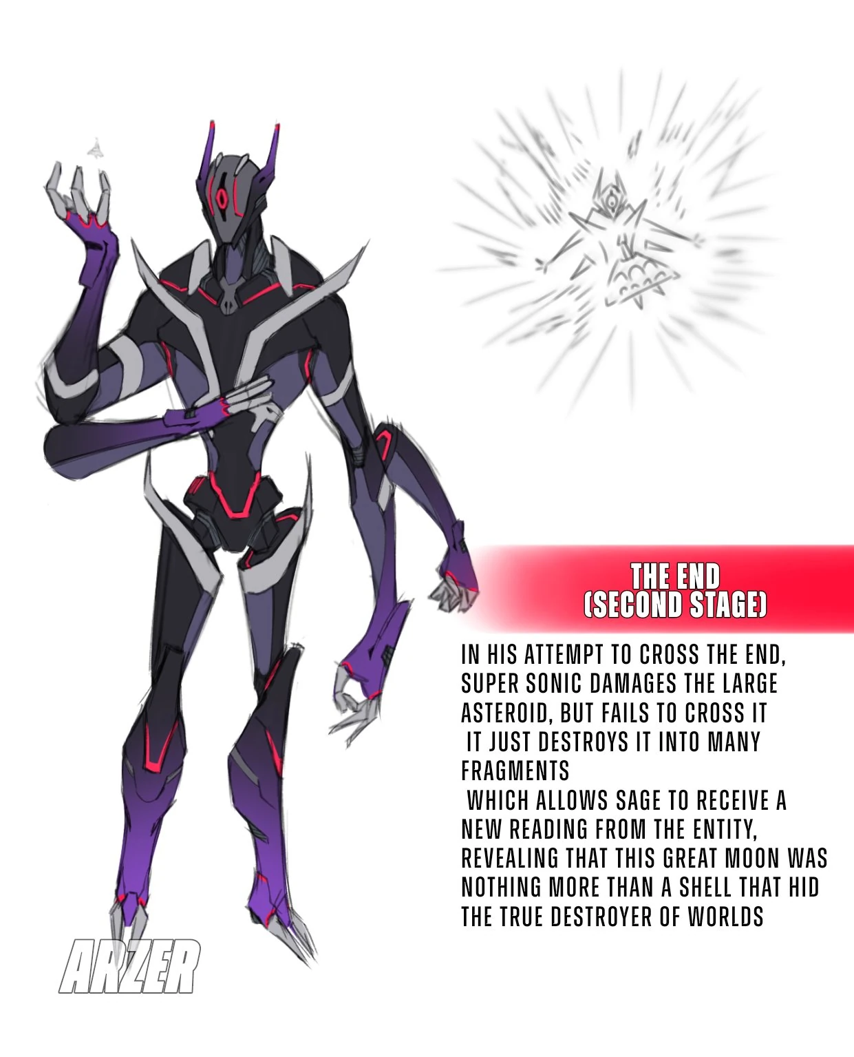 The End/The All-Consuming Void (Sonic Frontiers) x Prometheus/Will of Honkai (Honkai Impact 3rd ...