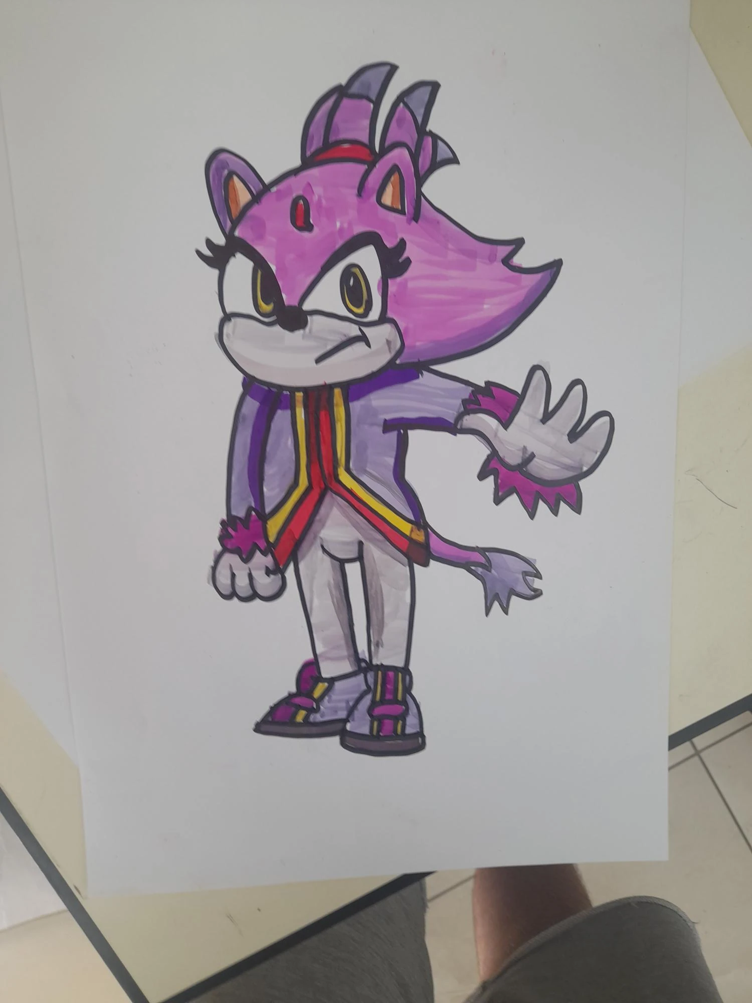 My 2nd drawing of Blaze | Fandom