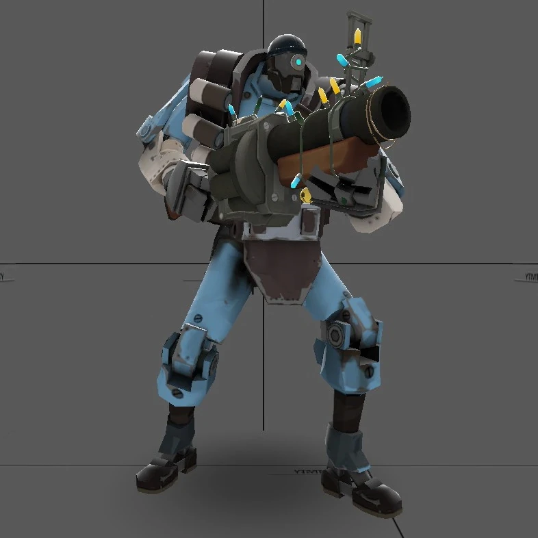 Giant Floor Decorator Demoman | Be With Robots Wiki | Fandom