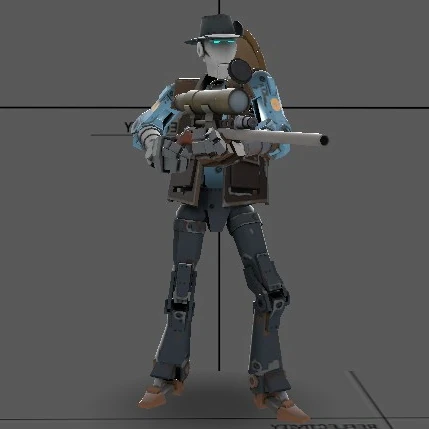Razorback Sniper | Be With Robots Wiki | Fandom