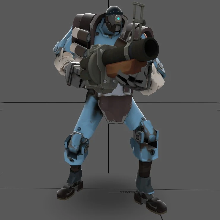 Giant Rapid Fire Demoman | Be With Robots Wiki | Fandom