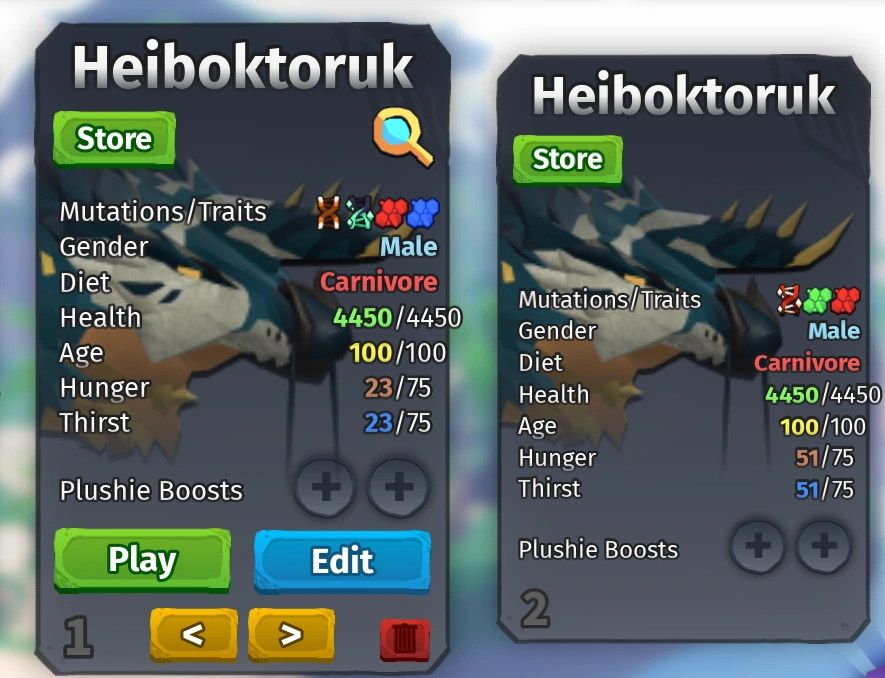 Heiboktoruk Mutations 4 Sale | Fandom