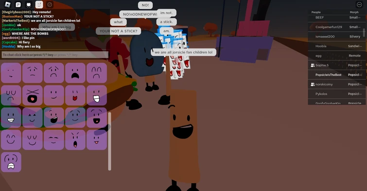 bfdi rp screenshots | Fandom