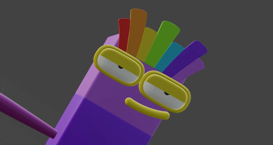 My 3d blender seven almost-a-rig seems smug today. | Fandom