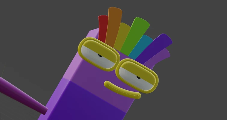My 3d blender seven almost-a-rig seems smug today. | Fandom