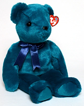 Teddy (Teal) | TY Beanie Babies Wiki | Fandom
