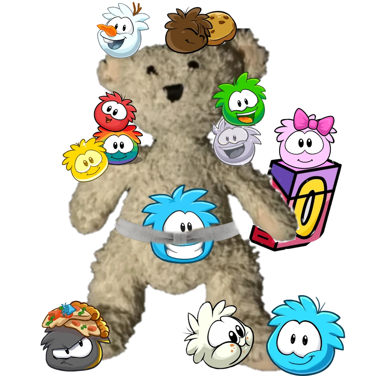 Puffle Sam | Bear Custom skins Wiki | Fandom