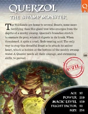 Querzol the Swamp Monster | Beast Quest Wiki | Fandom